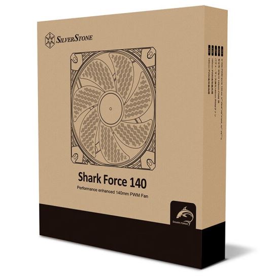 Silverstone SF120/SF140/SF160 Shark Force 120 มม./140 มม./160 มม.พัดลม ...