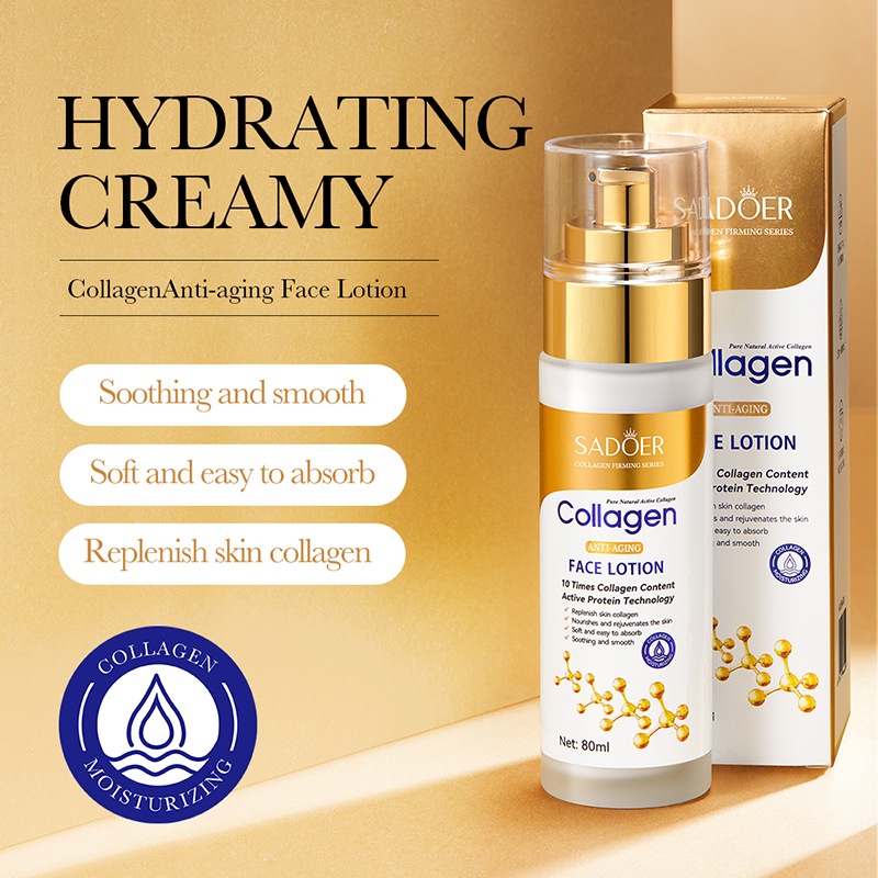 Sadoer Collagen Face Lotion โลชั่นคอลลาเจน 80 มล. โลชั่นไวท์เทนนิ่ง ... Sadoer Collagen Face Lotion โลชั่นคอลลาเจน 80 มล. โลชั่นไวท์เทนนิ่ง ...