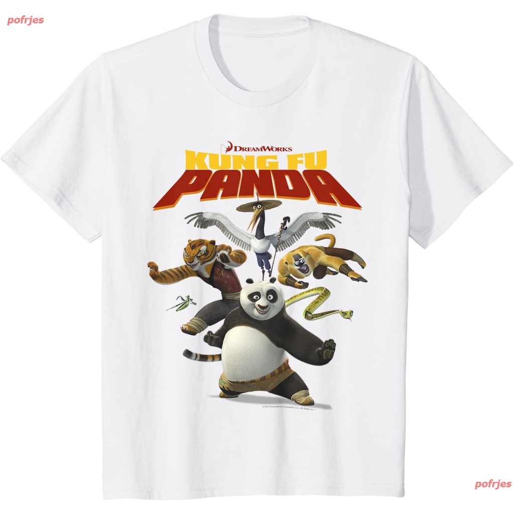pofrjes กังฟูแพนด้า เสื้อยืด ผู้หญิง ผู้ชาย สไตล์เกาหลี panda Kung Fu ...