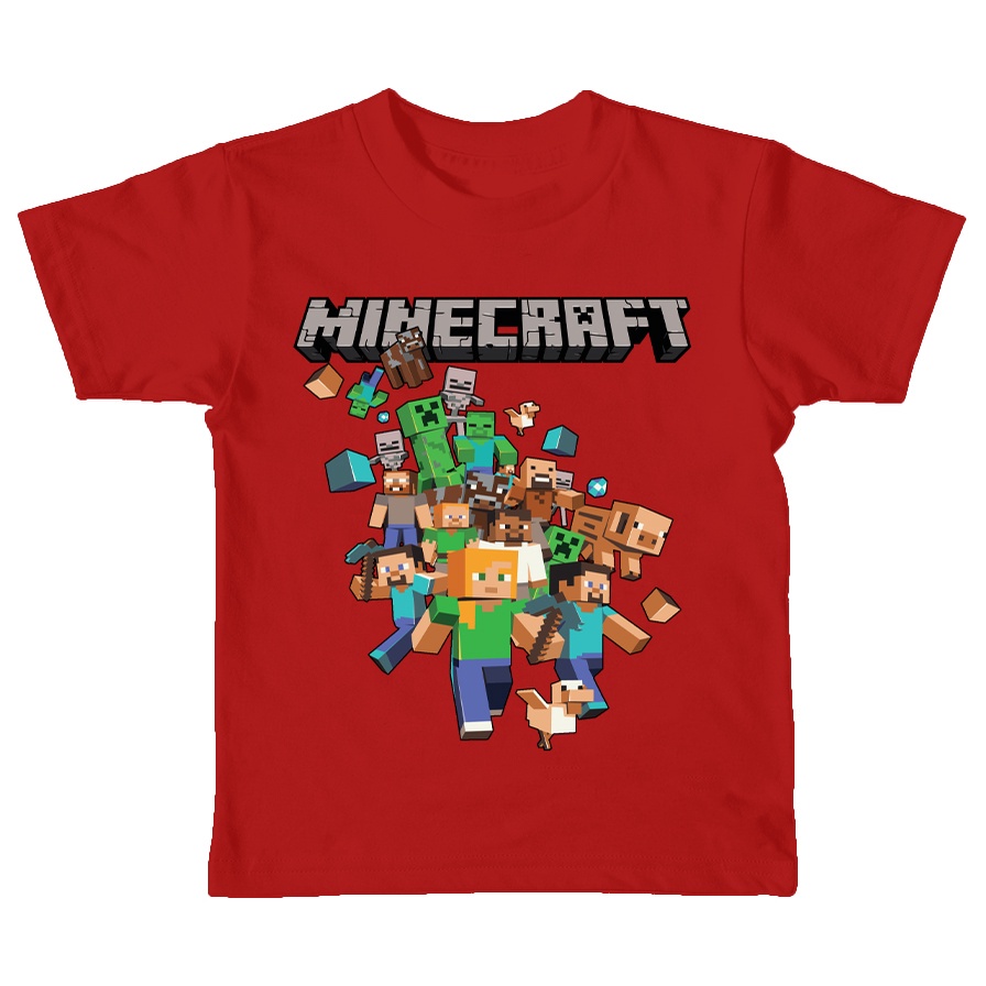 CARFT GAME T-SHIRT FOR KIDS_09 | Shopee Thailand