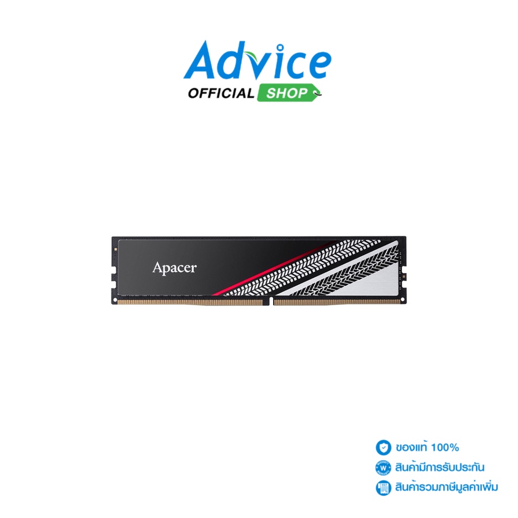 APACER RAM DDR4(3200) 16GB TEX (AH4U16G32C28YTBAA-1) - A0148377 ...