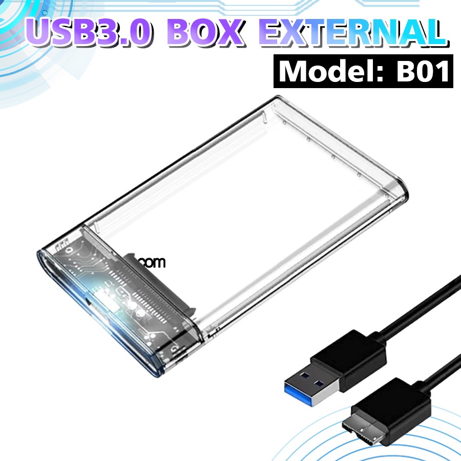 กล่องใส่ HDD USB 3.0 External Box Hard Drive 2.5 กล่องใส่ฮาร์ดดิส ...