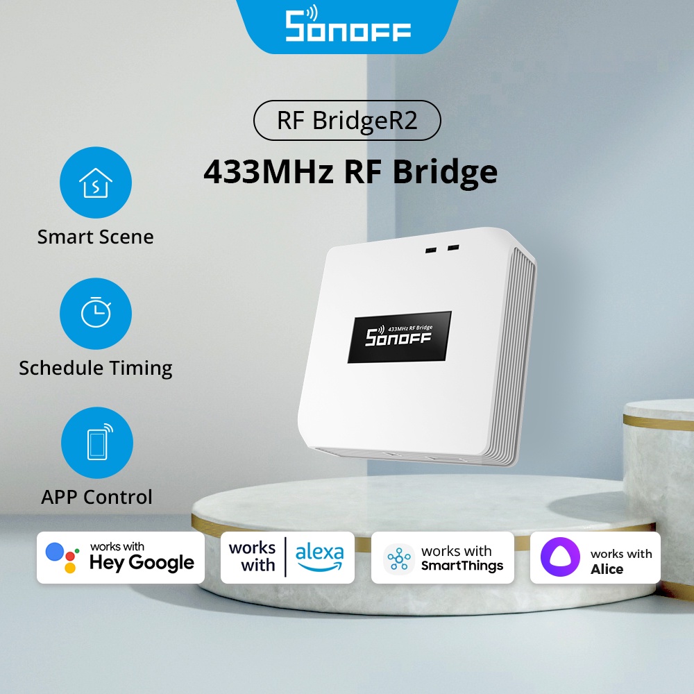 Sonoff RF Bridge R2 433Mhz Smart Hub เซนเซอร์ตรวจจับการเคลื่อนไหวประตู ...