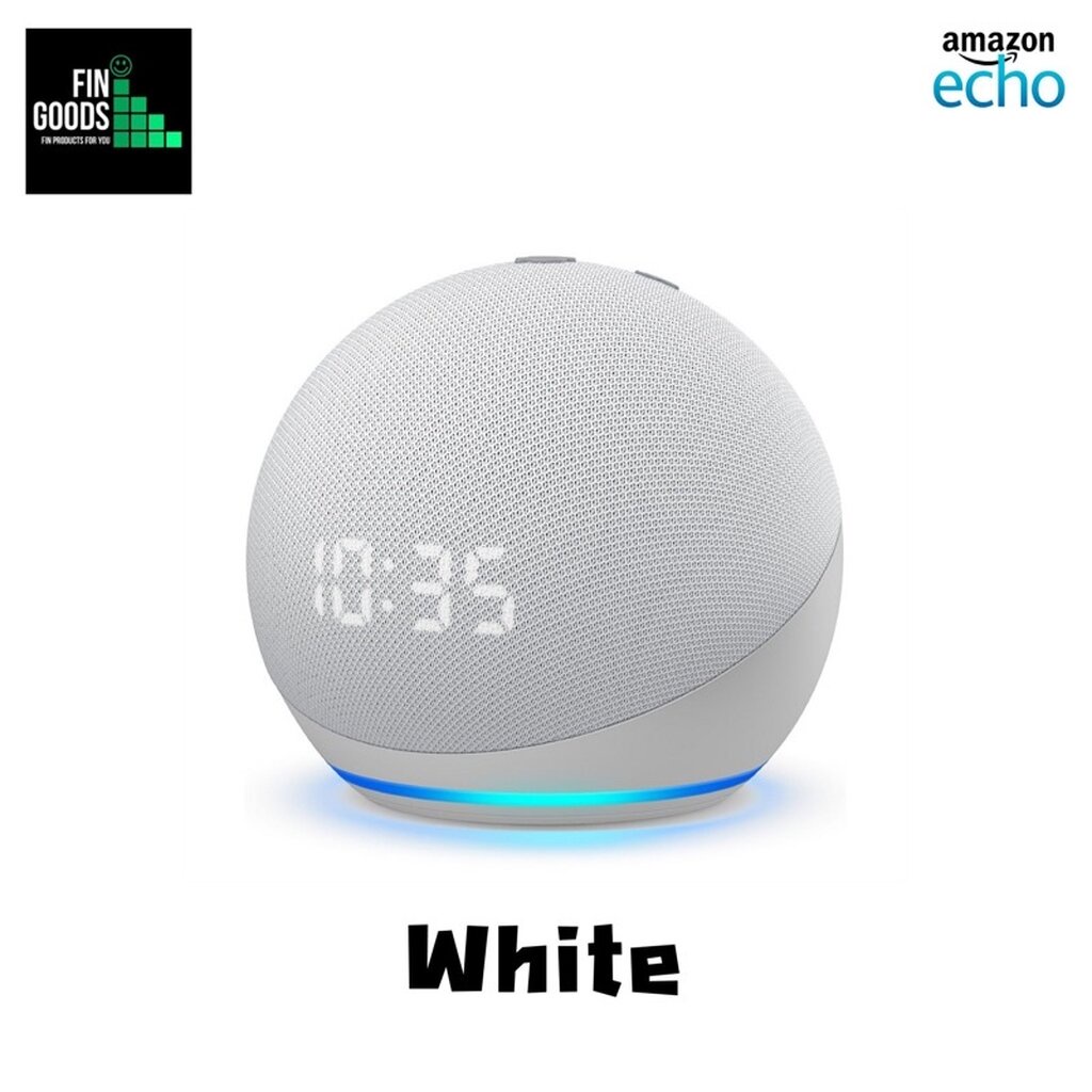 Amazon Echo Dot4 / Amazon Echo Dot4 with Clock รุ่นGen4 ลำโพงอัฉริยะ ใช้งานผ่านคำสั่งเสียง ...