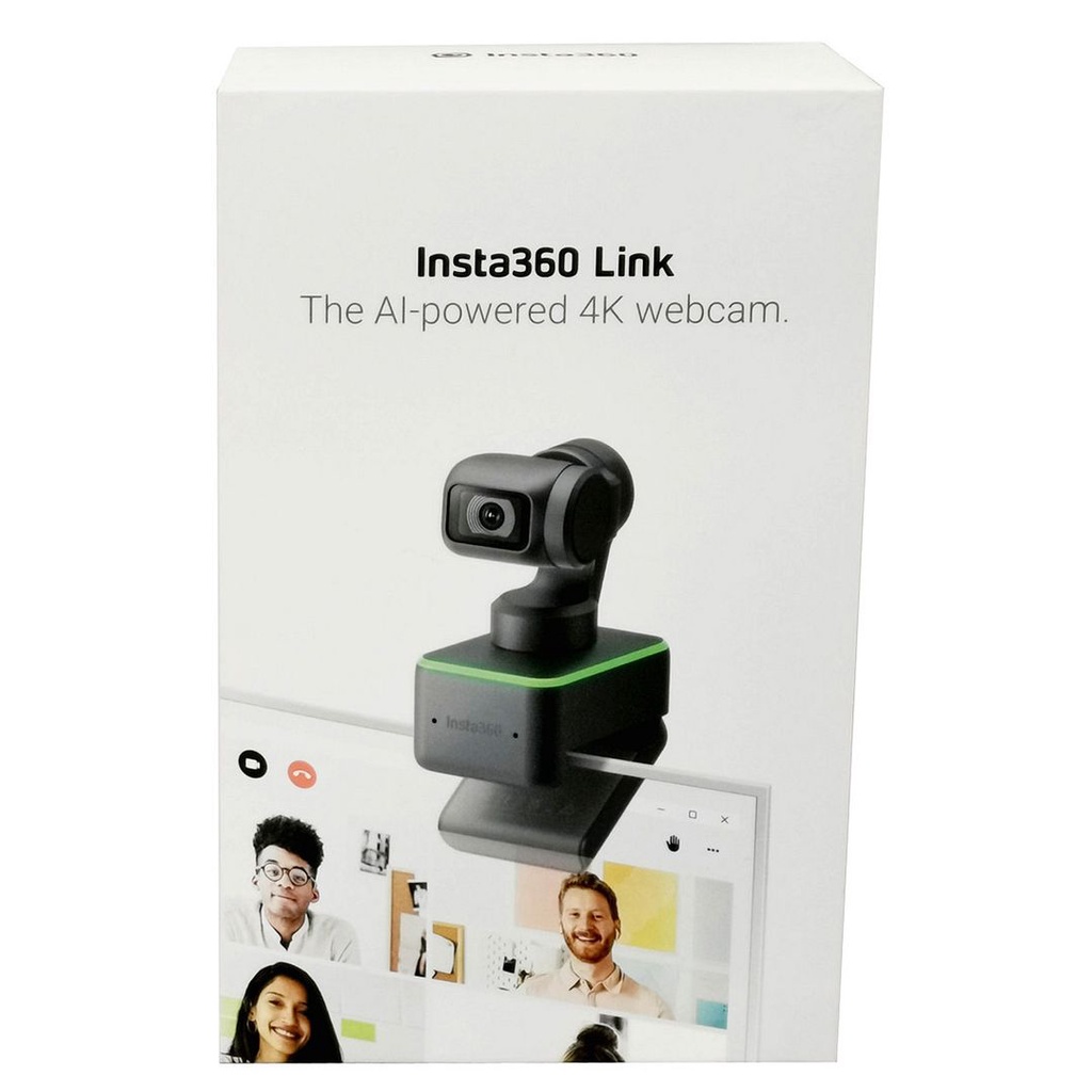 Insta360 Link AI-powered 4K Webcam CINSTBJ/A - Gesture Control, HDR, AI ...