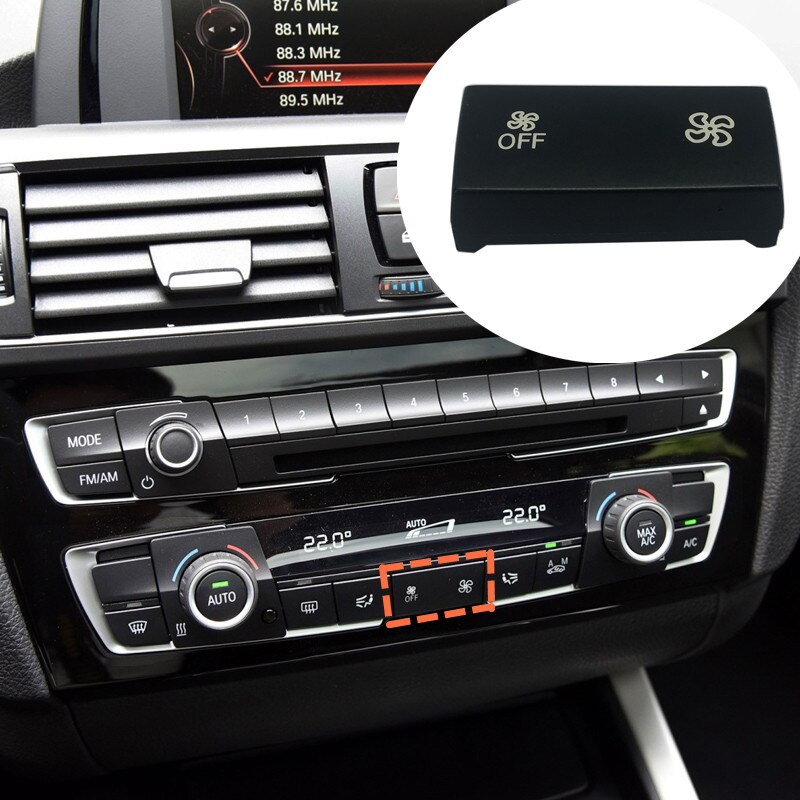ฝาครอบปุ่มกดเครื่องปรับอากาศรถยนต์ สําหรับ BMW 1 2 3 4 Series F20 F21 F22 F30 F31 F32 F34 F45 ...