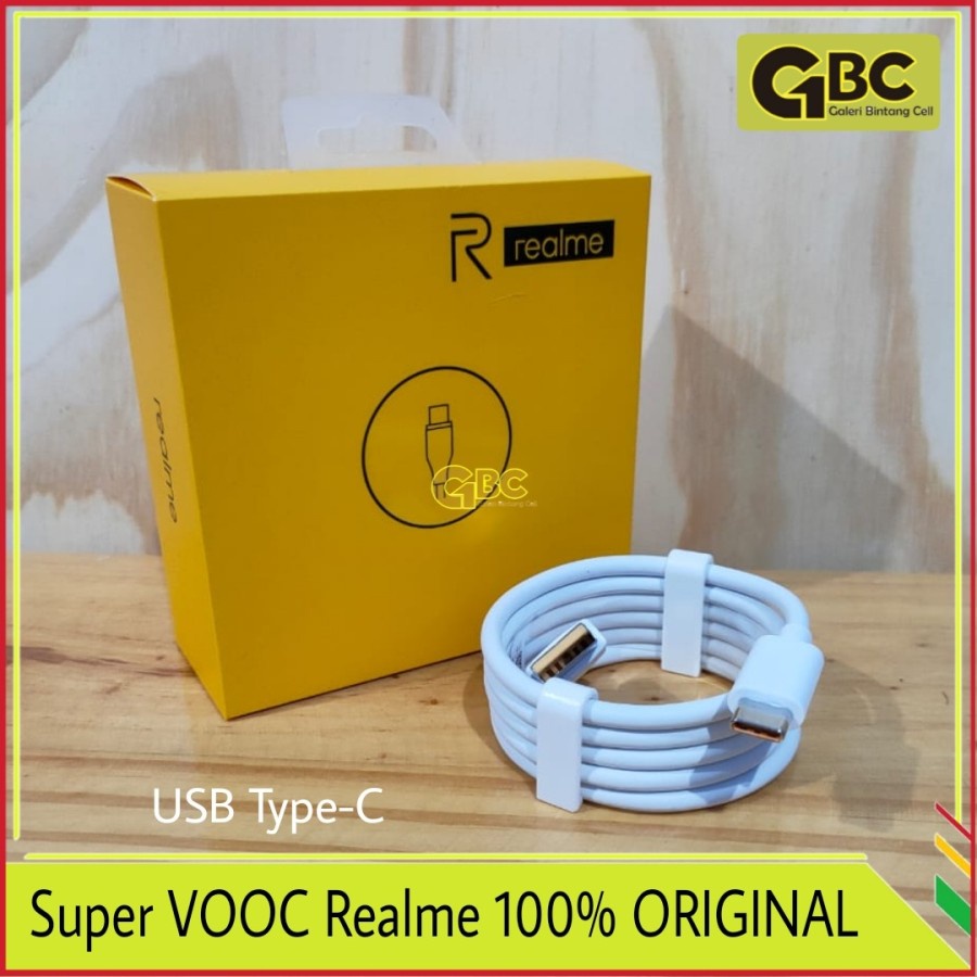 Usb Super VOOC Realme X3 Super Zoom Ori 100% Realme VOOC Type C Data ...