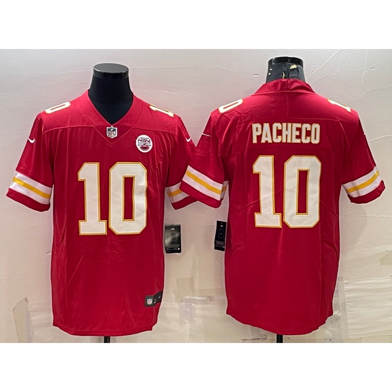 Nfl Super Bowl Chiefs 10 PACHECO 15 MAHOMES 32 BOLON เสื้อฟุตบอลชายสี ...