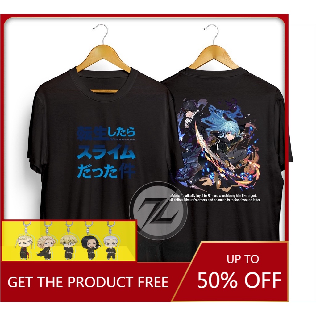 TENSEI SHITARA SLIME DATTA KEN Cosplay T shirt RIMURU TEMPEST Costume ...