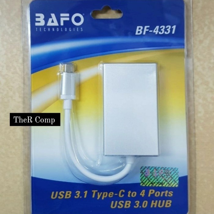 Bafo Bf 4331 Type C ถึง Usb 3.0 Hub 4 พอร์ต | Shopee Thailand