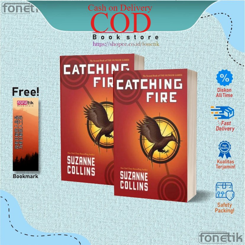 [ใหม่] Catching Fire by Suzanne Collins (เวอร์ชันภาษาอังกฤษ) | Shopee ...