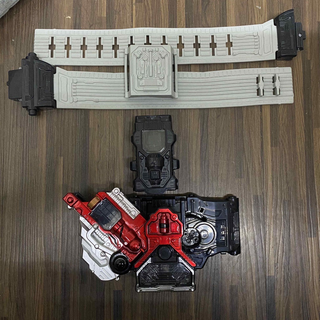 เข็มขัดคาเมนไรเดอร์ W Henshin Belt Ver. 20th DX Double Driver Masked Rider W Transformation Belt ...