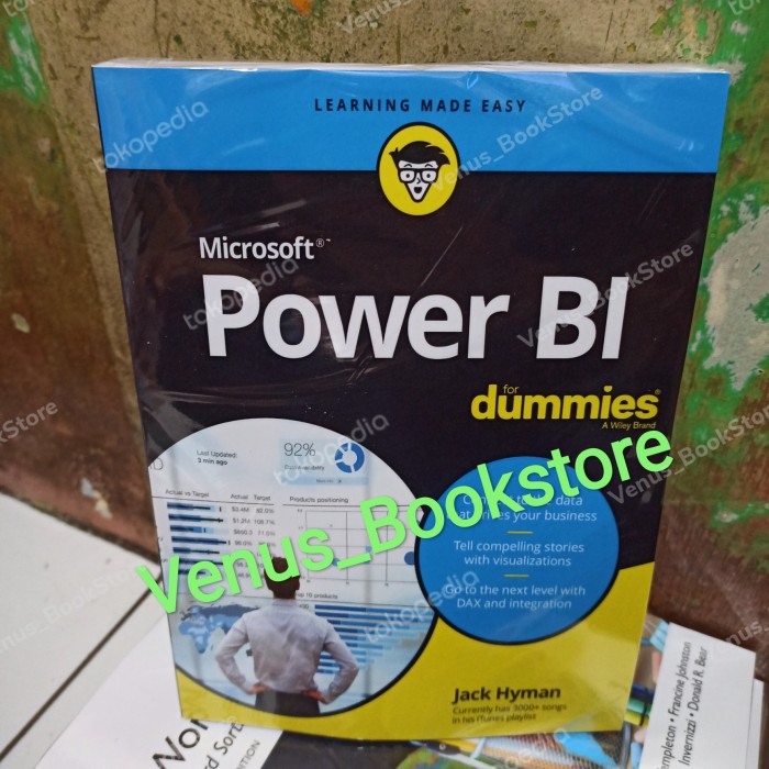 Microsoft Power BI Book For Dummies โดย Hyman 2022 | Shopee Thailand