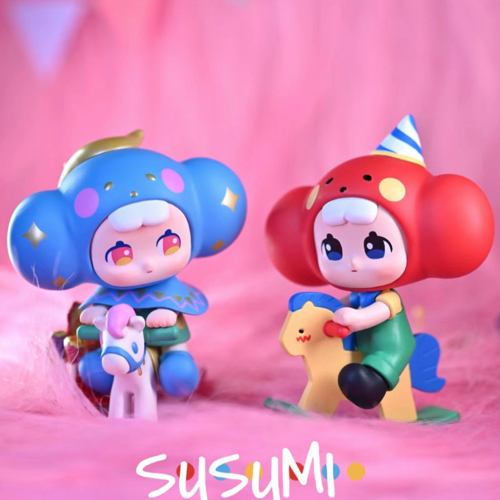 【ของแท้ พร้อมส่ง】popmart Susumi Magic House Series กล่องสุ่ม ฟิกเกอร์ ...