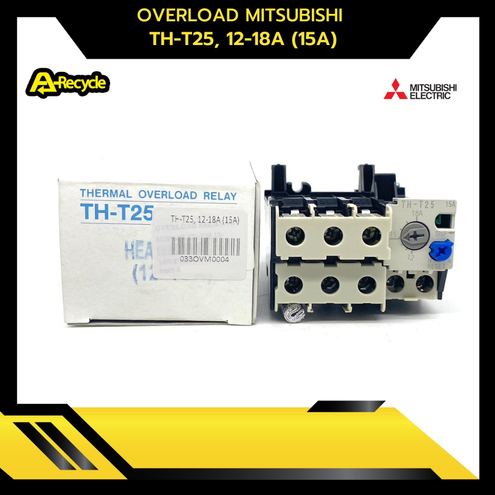 OVERLOAD MITSUBISHI TH-T25, 12-18A (15A) | Shopee Thailand
