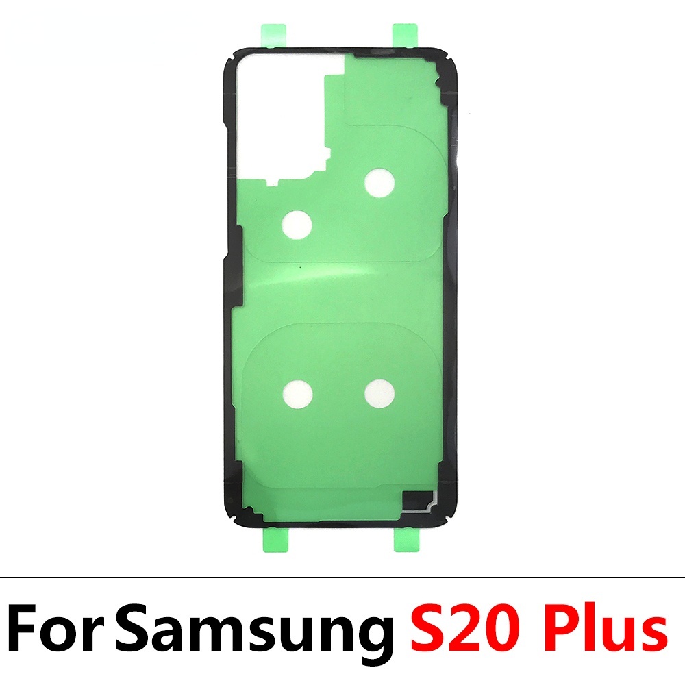 2 ชิ้นปกหลังสติกเกอร์กาวกันน้ํากาวสําหรับ Samsung หมายเหตุ 10 20 S20 Fe A20 A30 A50 A60 A70 S20 ...