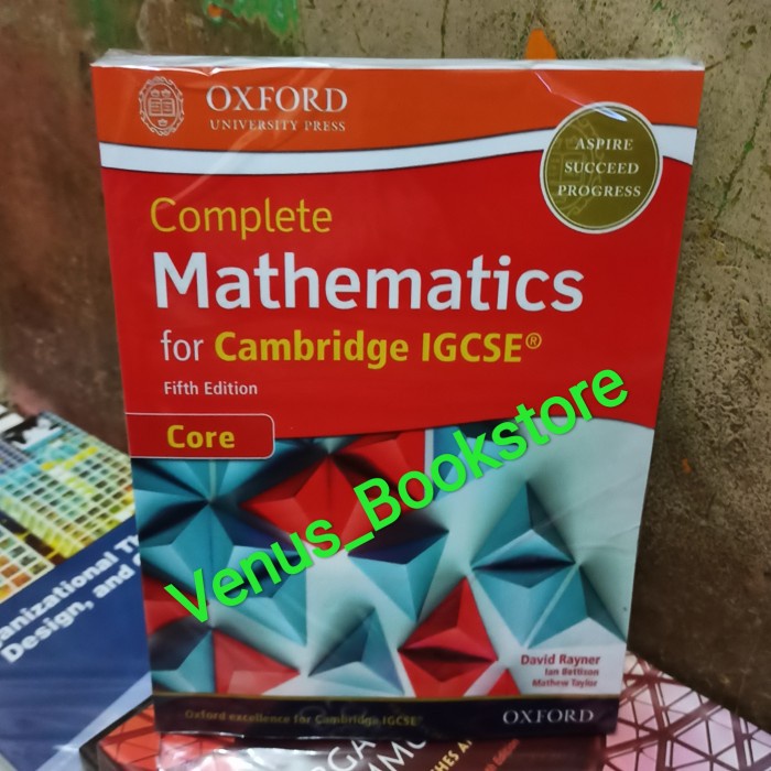 คณิตศาสตร์ที่สมบูรณ์ สําหรับ Cambridge IGCSE Fifth Edition Core ...