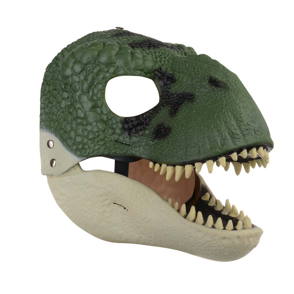 Jurassic World Velociraptor BLUE Dinosaur Dino Moving Mask - Camp ...