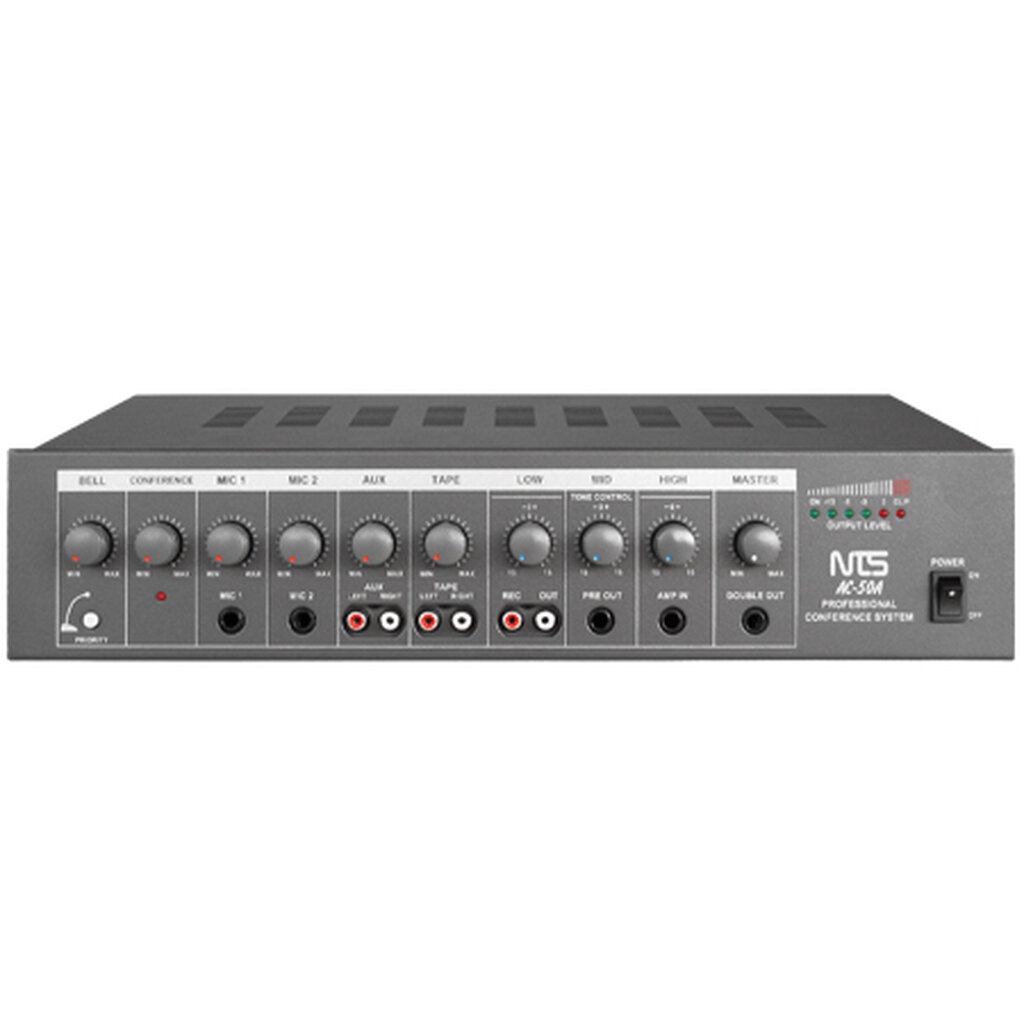 NPE CF-50A เครื่องควบคุมชุดประชุม พร้อม เครื่องขยายเสียง 50 วัตต์ | Shopee Thailand