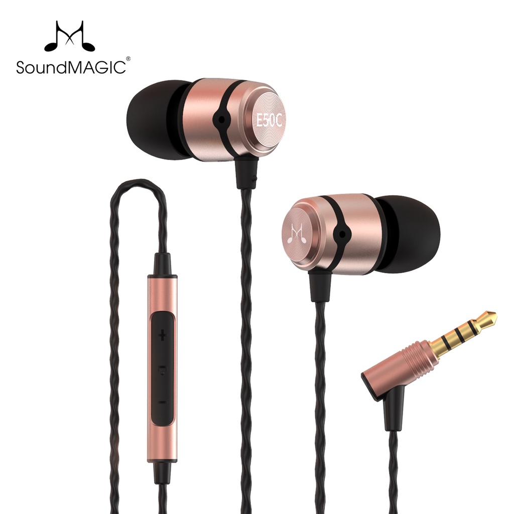 Soundmagic E50C หูฟังอินเอียร์ แบบมีสาย พร้อมไมโครโฟน ตัดเสียงรบกวน ใส่ ...