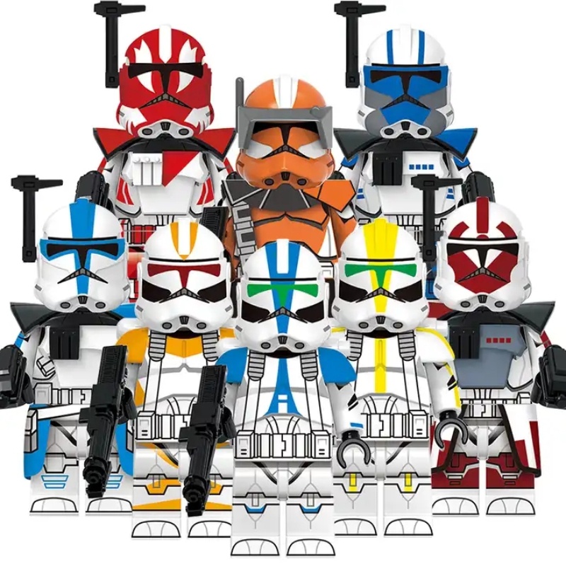 Star ARC 212th Clone Trooper Captain Invert Jet Troop บล็อคตัวต่อฟิกเก ...