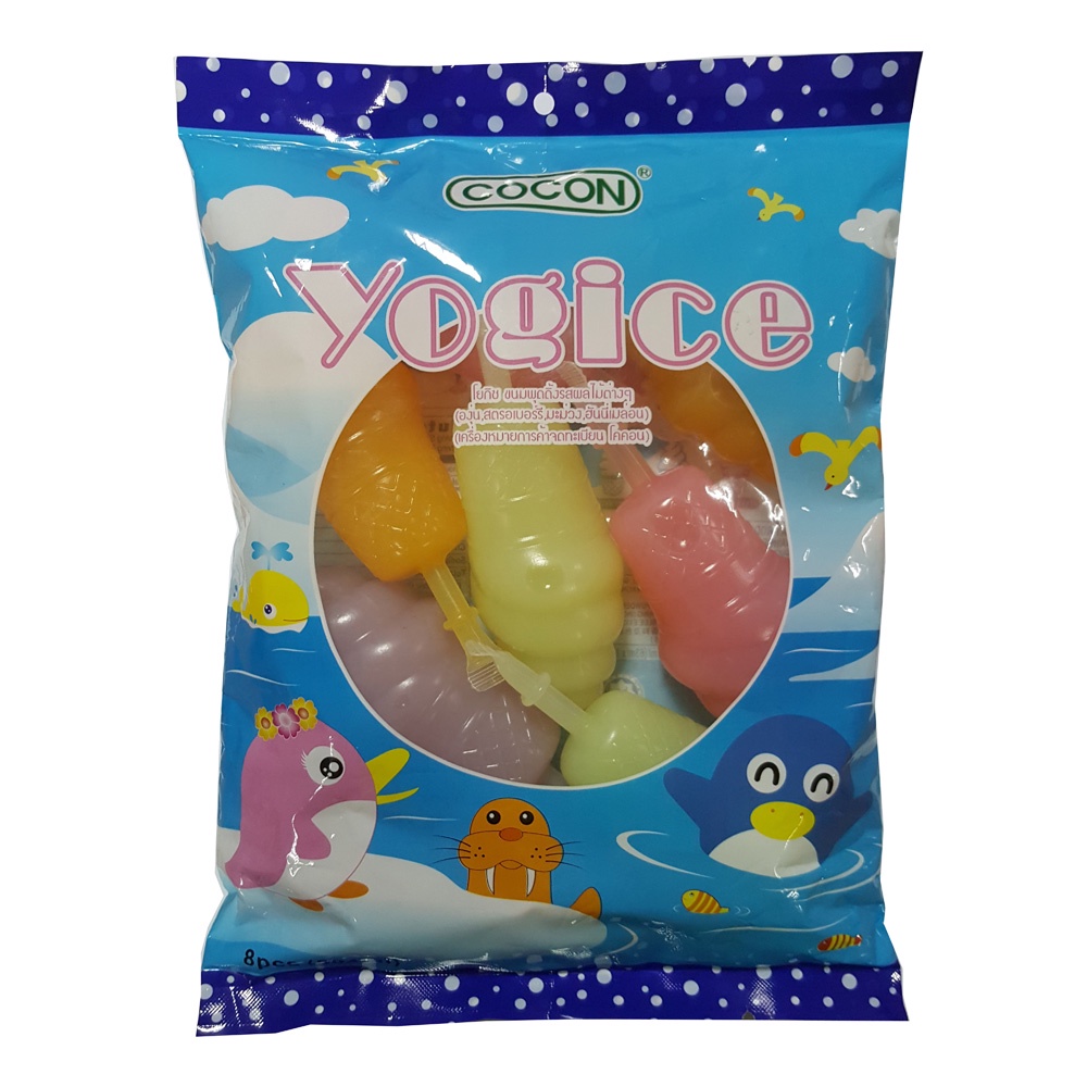 โคคอน 504 โยกิช พุดดิ้งรสผลไม้กรัมCOCON YOGICE ASSORTEDFRUIT504G ...