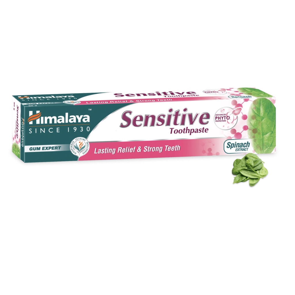 Himalaya Sensitive toothpaste 80 g. สูตรลดอาการเสียวฟัน | Shopee Thailand