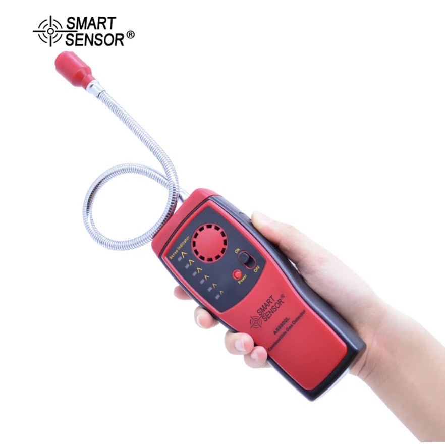 เครื่องตรวจจับแก๊สแก๊สรั่ว Smart Sensor AS8800L สัญญาณเสียงดังเมื่อพบ ...