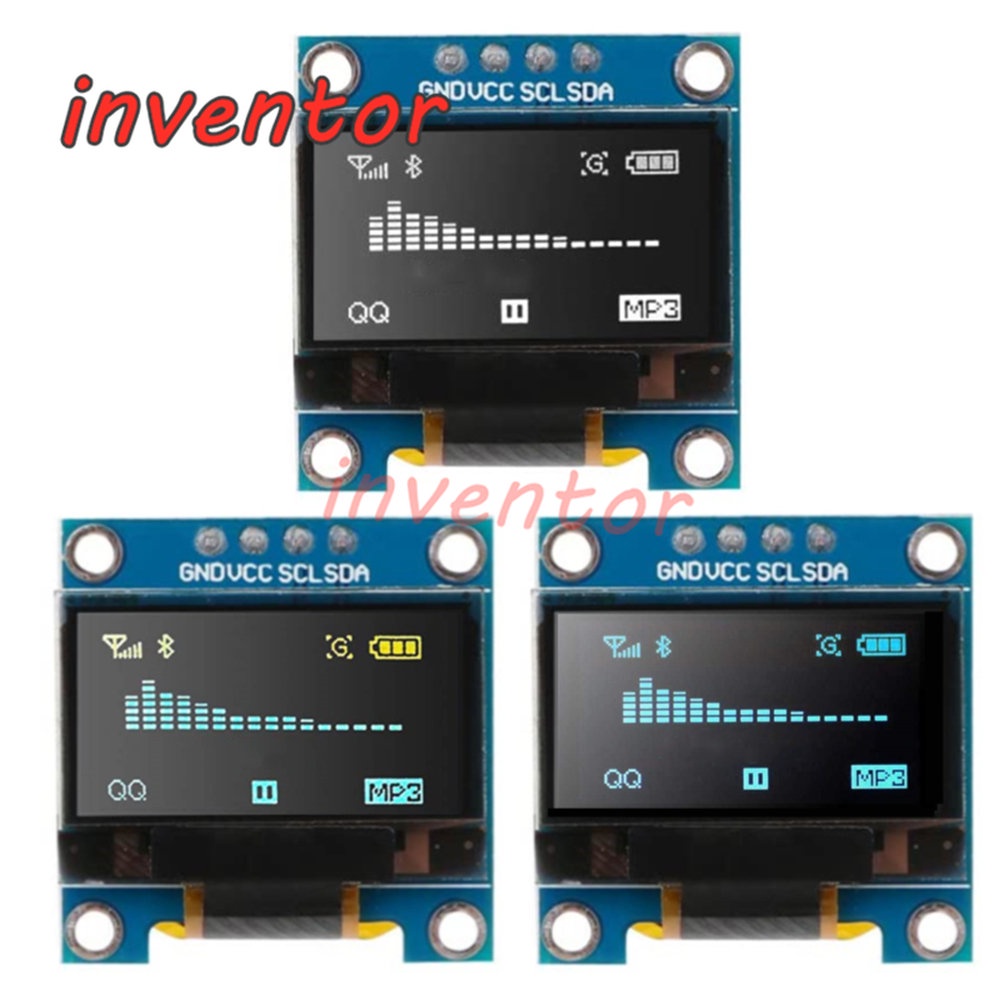 ของแท้ บอร์ดโมดูลหน้าจอ LCD OLED IIC Serial OLED 0.96 นิ้ว 128X64 I2C ...