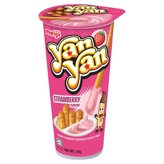 เมจิยันยันสตรอเบอร์รี่ YANYAN 50 กรัมMEIJISTRAWBERRY 50 G. | Shopee ...