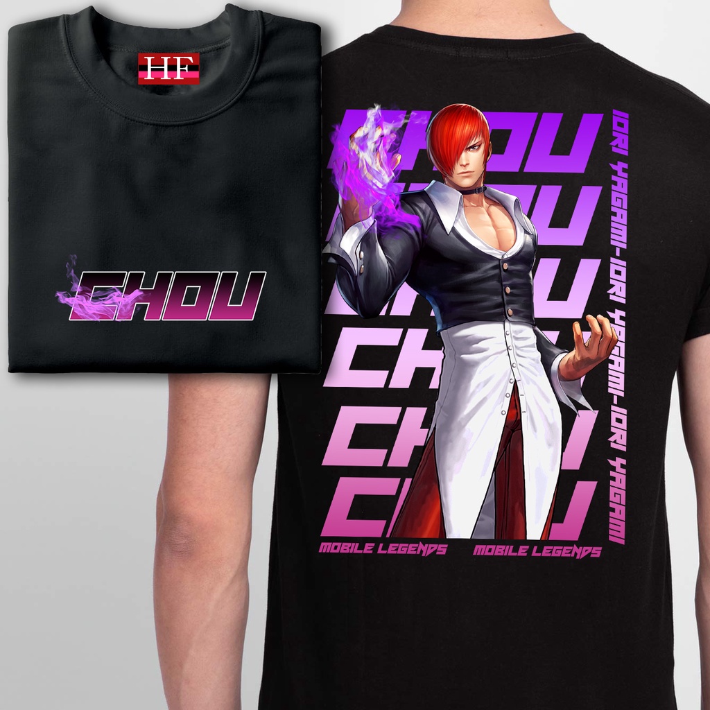 Chou Skin Tshirt Kof Skin Shirt iori yagami king of fighters tee mobile ...