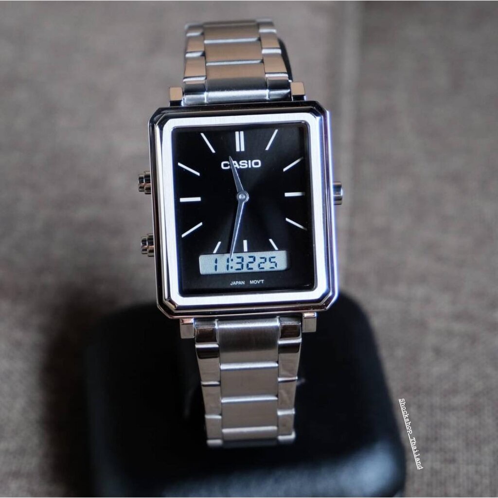 นาฬิกาผู้ชาย Casio รุ่น MTP-B205D-1E คาสิโอ | Shopee Thailand