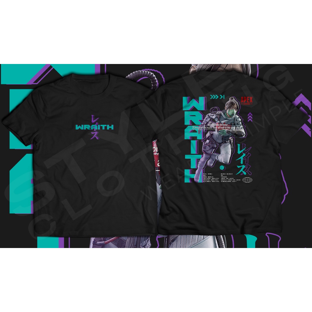 APEX LEGENDS WRAITH T-SHIRT_11 | Shopee Thailand