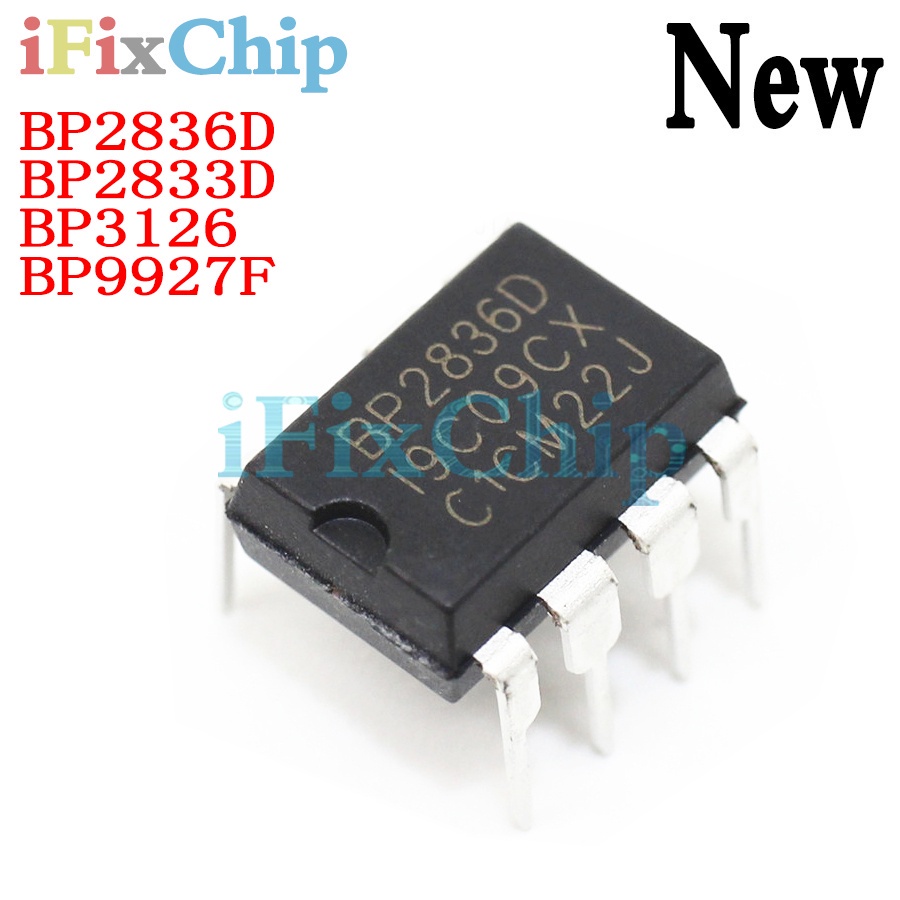 10pcs ยี่ห้อใหม่ BP2836D DIP8 BP2836 DIP 2836D DIP-8 BP2833D BP2833126 ...