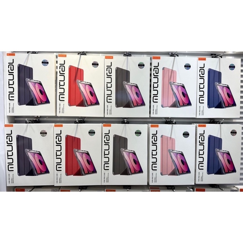 Mutural เคสฝาพับหลังใสกันกระแทกมีช่องใส่ปากการุ่น Gen10(10.9)2022 ...