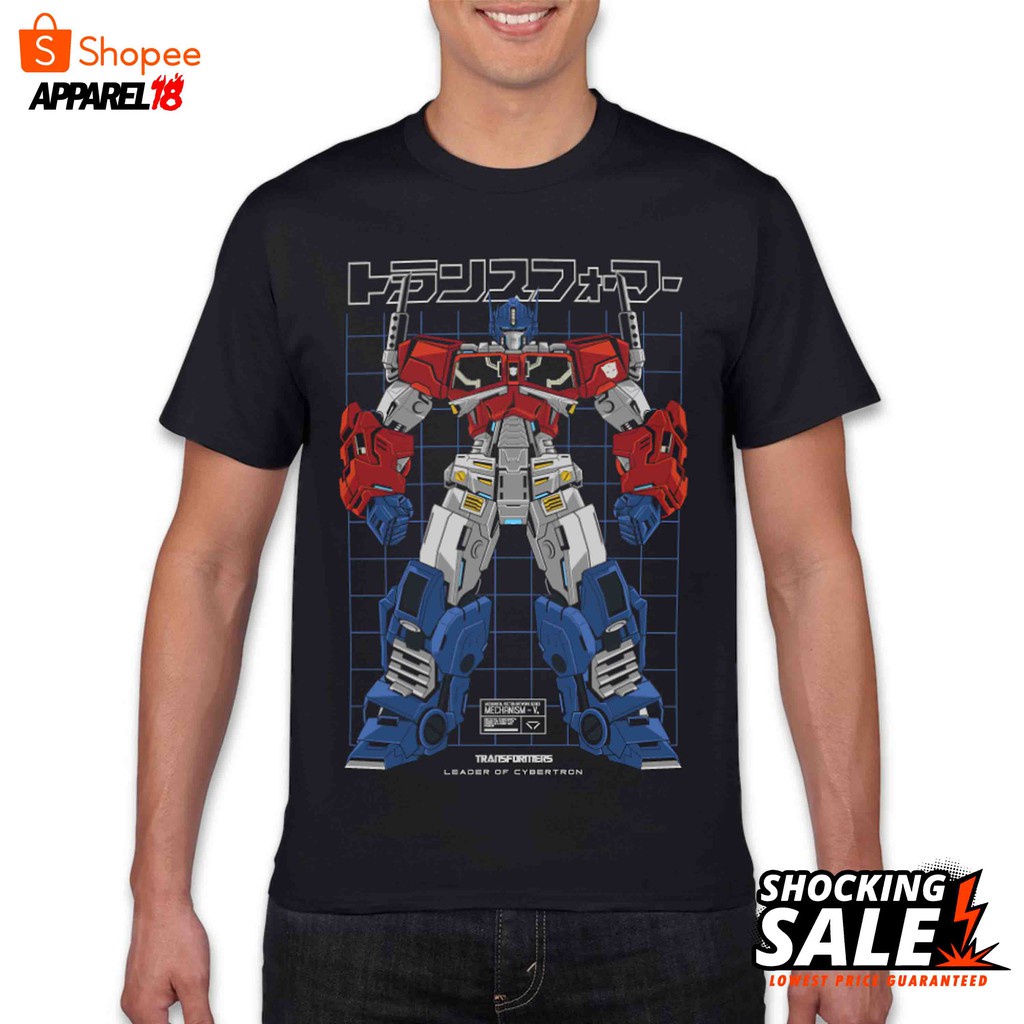 [พรีเมียม] เสื้อยืด OPTIMUS PRIME TRANSFORMERS Inspire Design (XS-5XL ...