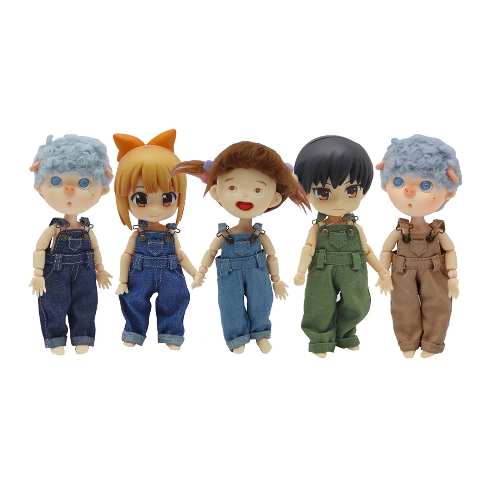 Ob 11 ชุดจั๊มสูทเอี๊ยมกางเกงยีนขายาว 1/12 Bjd สําหรับตุ๊กตาหมู | Shopee Thailand