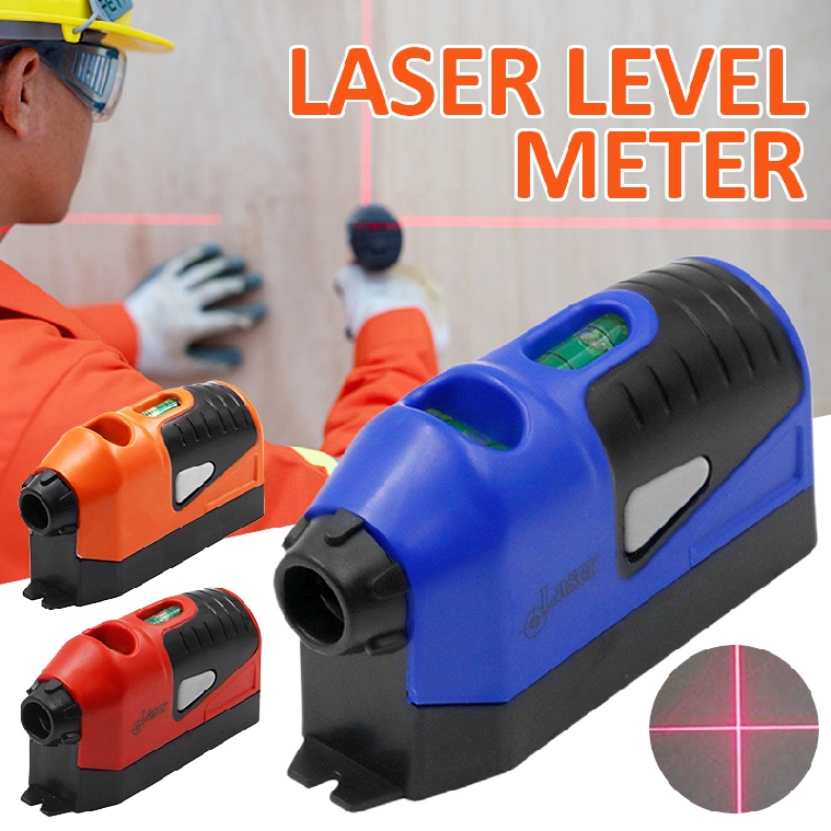 Baomy New Mini Laser Edge Level Straight Line Guide Leveler Vertical ...