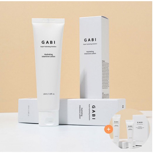 [GABI] โลชั่นเข้มข้น ให้ความชุ่มชื้น 100 มล. X 3EA + GABI MINIATURE 1 ...