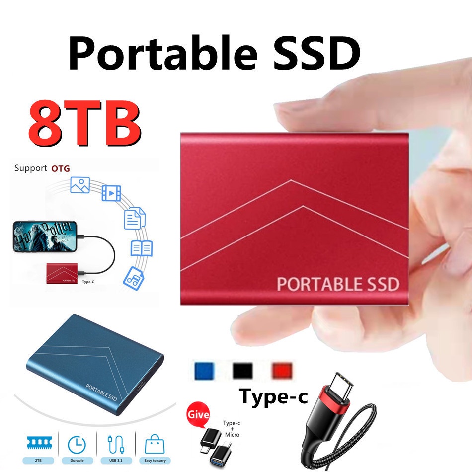 Ssd โซลิดสเตทไดรฟ์ 1TB-60TB ความเร็วสูง | Shopee Thailand