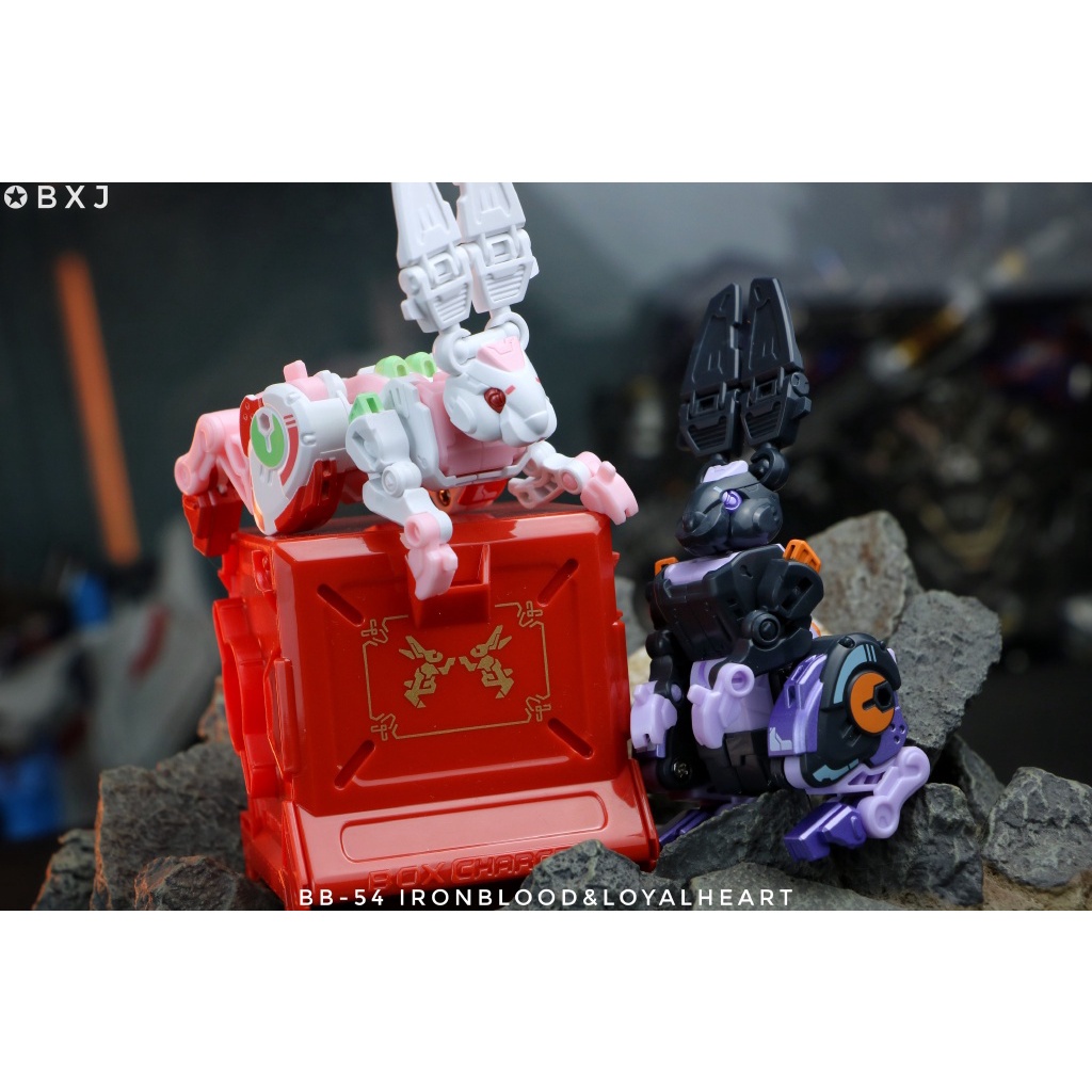 52toys Beastbox BB-54 IRONBLOOD Model & LOYALHEART - Jade Rabbit ...
