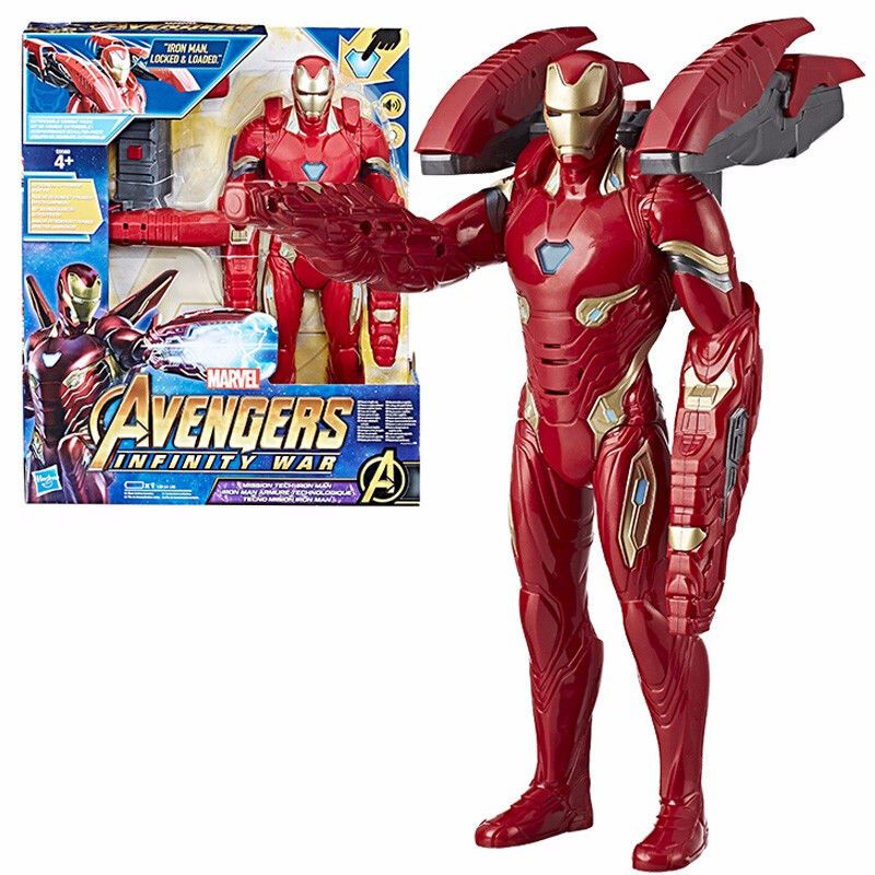 Hasbro ของแท้ ตุ๊กตา Marvel Iron Man E0560 Avengers Iron Man ขยับได้ ...