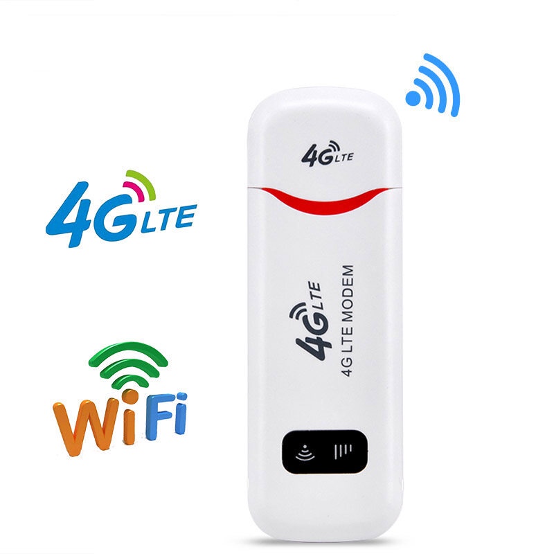 แฟลชไดร์ฟไวไฟ Usb 4G Wifi Router พร้อมช่องใส่ซิมการ์ด ปลดล็อกโมเด็มแบบ ...