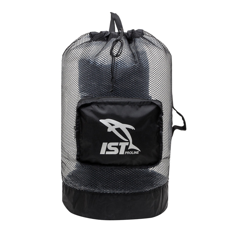 Mesh Backpack (folds into integrated pocket) | Shopee Thailand