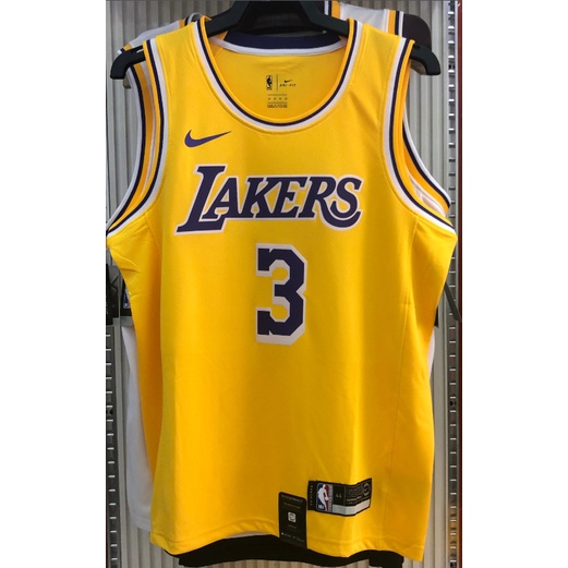 ขายดี nba Los Angeles Lakers No. เสื้อกีฬาบาสเก็ตบอล ลายทีม Davis 3 ...