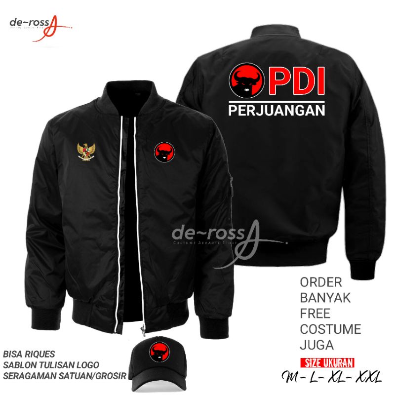 Pdi jacket - เสื้อแจ็คเก็ตบอมเบอร์ปาร์ตี้ PDI แถมหมวก | Shopee Thailand