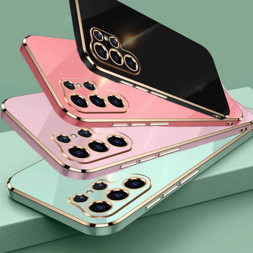 เคสโทรศัพท์เคลือบด้วยไฟฟ้า Samsung ss Galaxy S24 S23 Ultra Plus Pro S24 ...