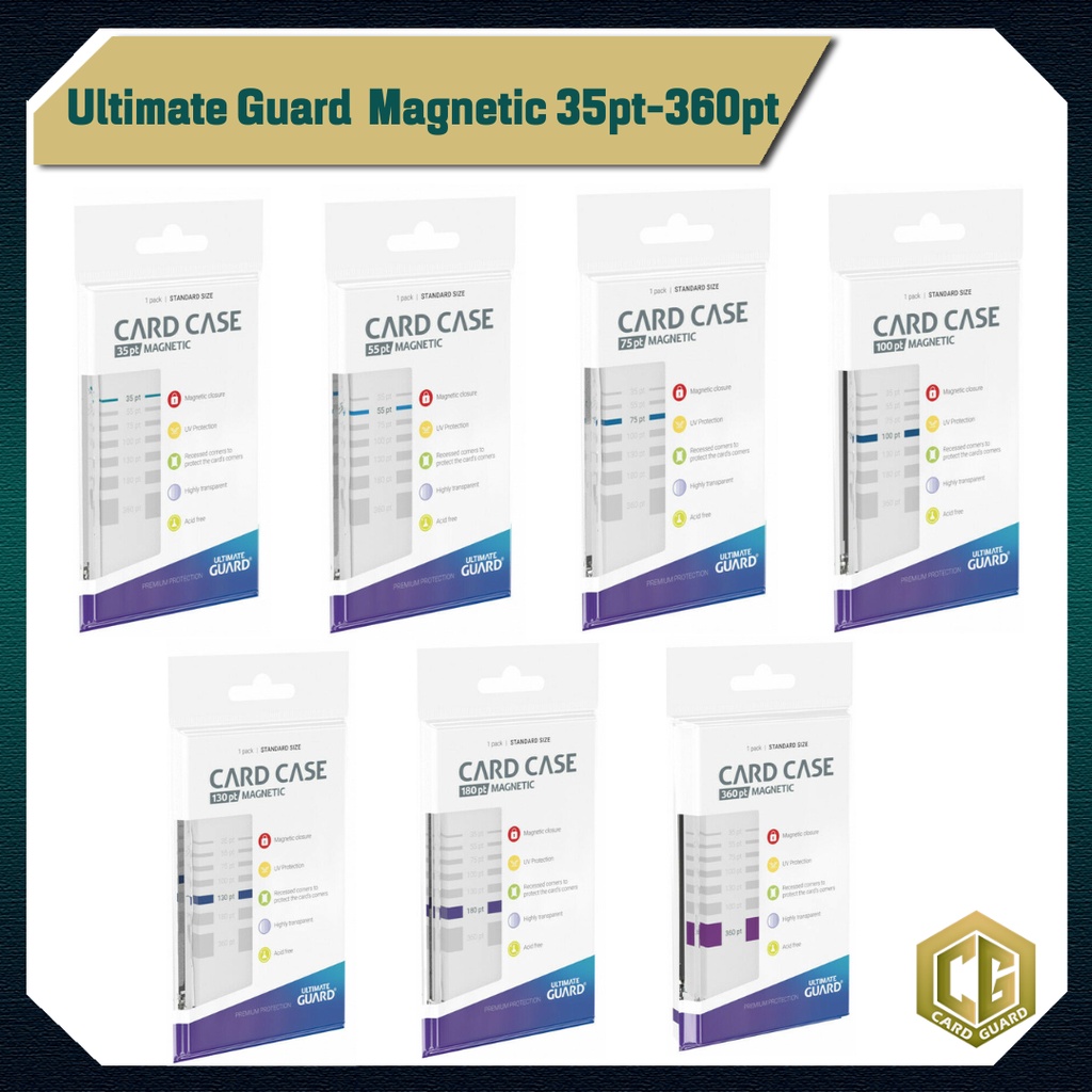 [Card Guard] Ultimate Guard Magnetic Case แบรนด์เยอรมัน กรอบแม็กเน็ตใส สำหรับใส่การ์ด ทุกขนาด ...