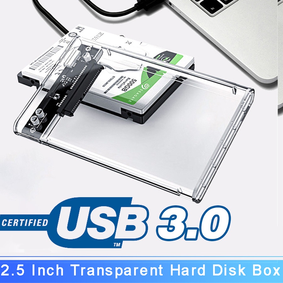 กล่องใส่ HDD USB 3.0 External Box Hard Drive 2.5 กล่องใส่ฮาร์ดดิส External Hard Drive เชื่อมต่อ ...