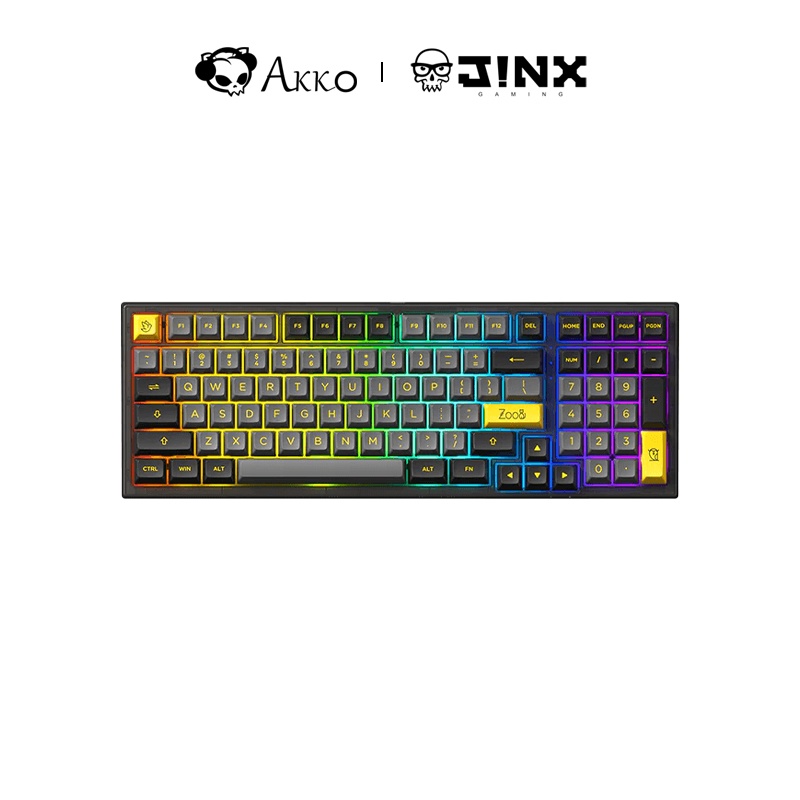 Akko PC98B Plus Black&Gold เมคคานิคอลคีย์บอร์ด(ภาษาอังกฤษ) ประกันศูนย์ 1 ปี | Shopee Thailand
